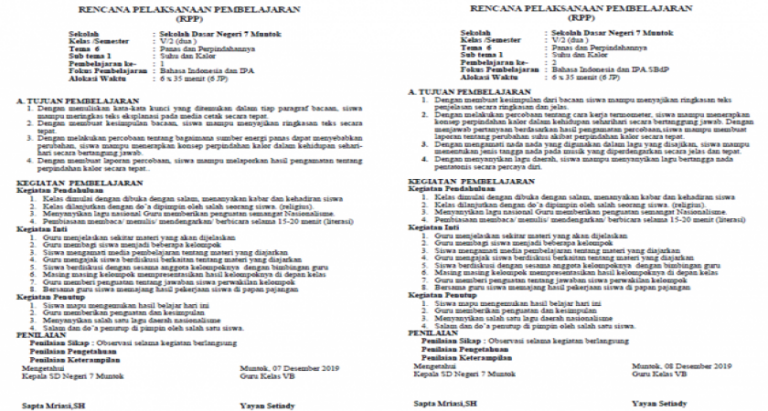 Apa Saja 3 Komponen Utama dalam RPP? - STPJakarta